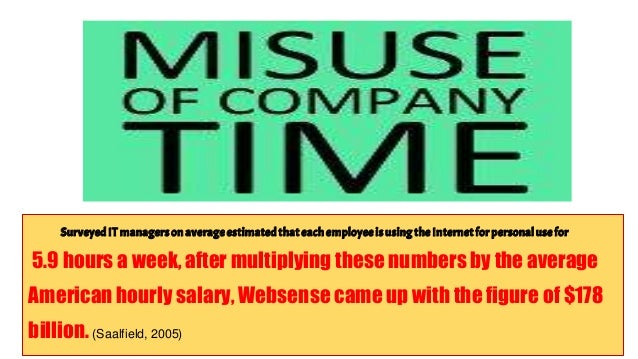 The Misuse of Company Time