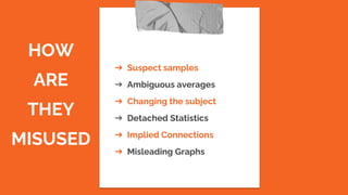Misuses of statistics | PPTX