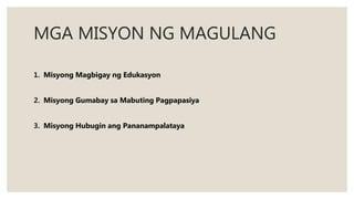 Misyon ng pamilya | PPTX