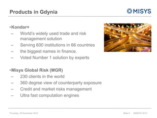 IT od kuchni w Misys | PPTX | Programming Languages | Computing