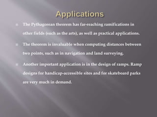 phythagoras theorem | PPTX