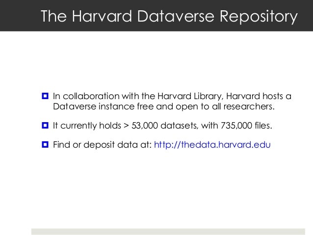 Data Publishing Workflows with Dataverse