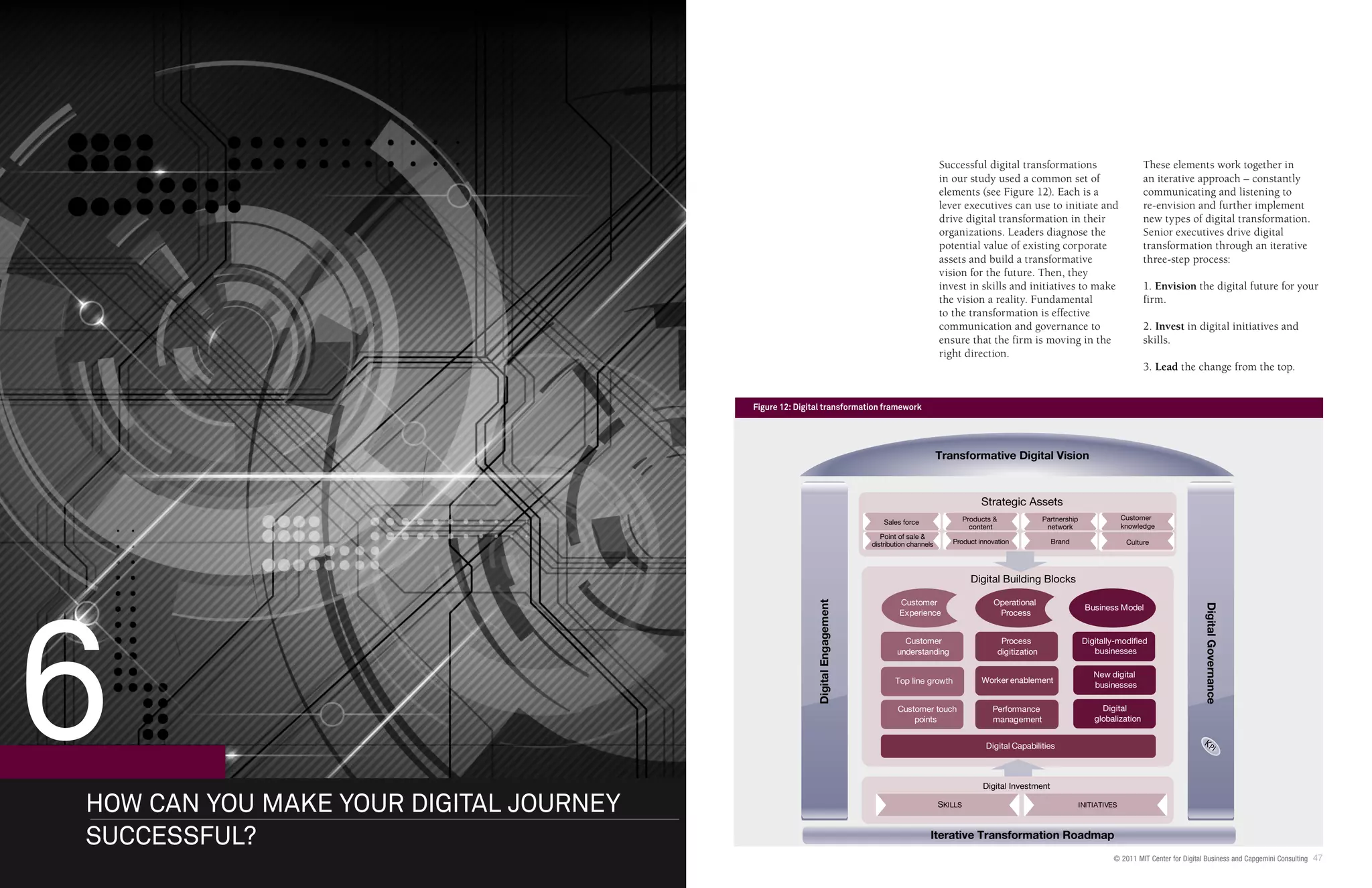 Mit digital transformation a roadmap for billion $ companies 2011 | PDF