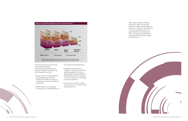 Mit digital transformation a roadmap for billion $ companies 2011 | PDF