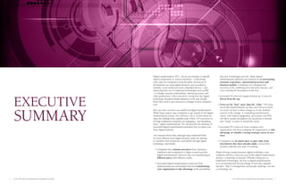 Mit digital transformation a roadmap for billion $ companies 2011 | PPT