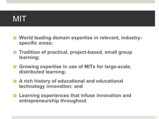 TAACCCT Proposal Support from MIT and Lumen Learning | PPT