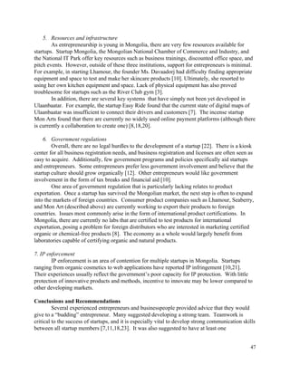 Pushing Mongolia’s land­locked boundaries: An investigation into the ...