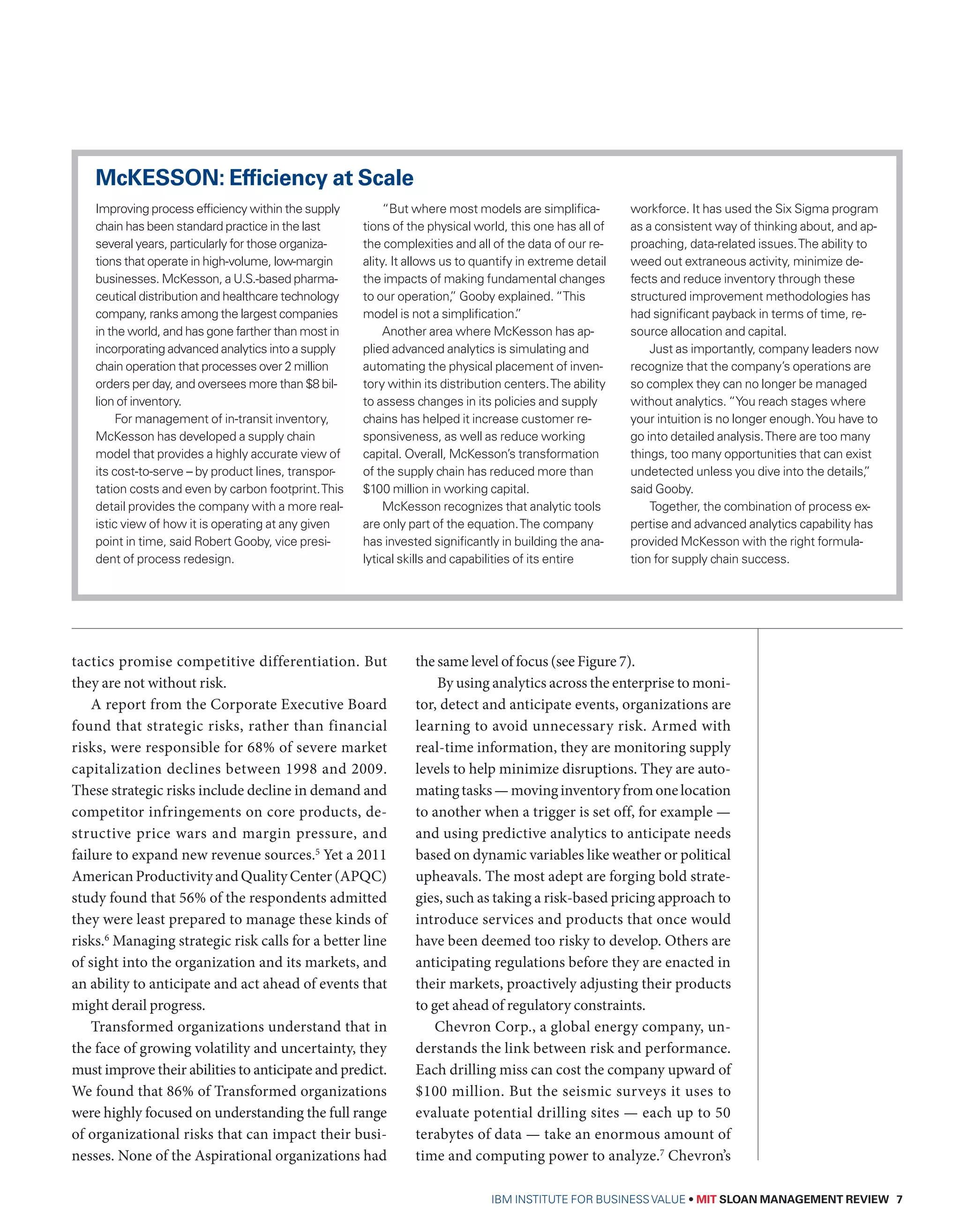 Analytics: The widening divide | PDF