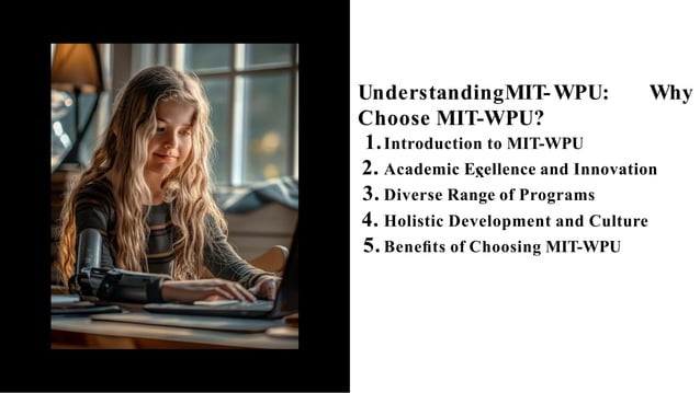 Navigating Admissions: A Comprehensive Guide to Joining MIT-WPU | PPT