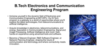 A Deep Dive into MIT-WPU Pune's B.Tech Programs | PPTX | Civil Engineering Industry | Industries