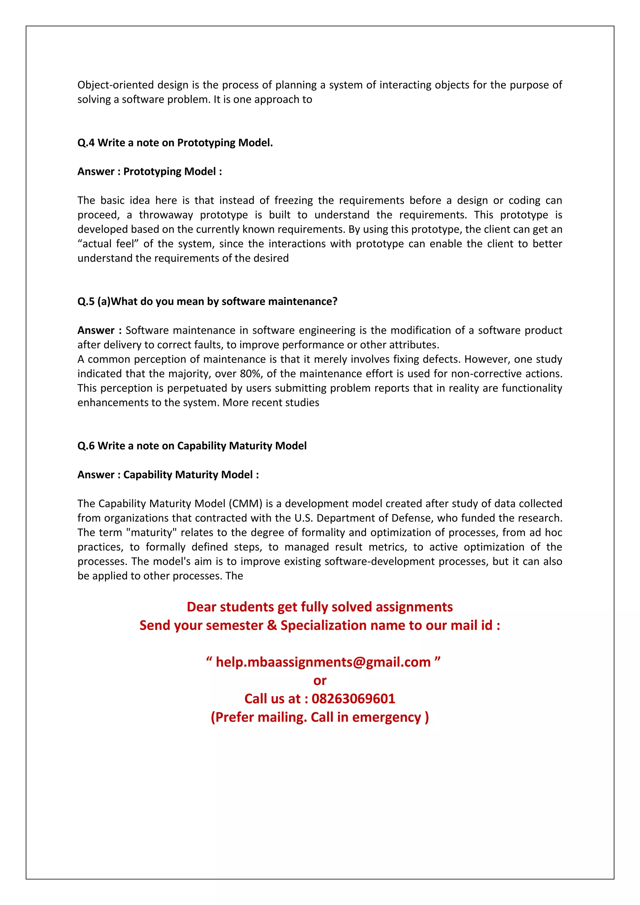 Mit104 software engineering | DOCX | Computing | Technology & Computing