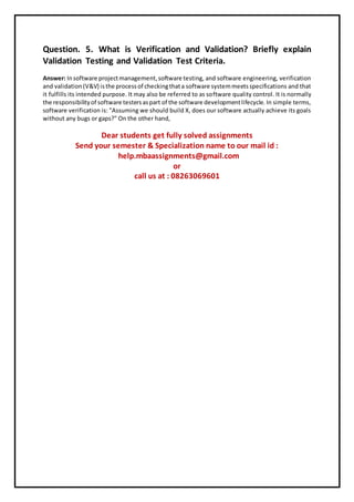 Mit109 – software engineering | PDF