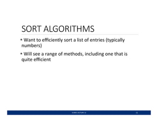 Searching/Sorting algorithms | PPT