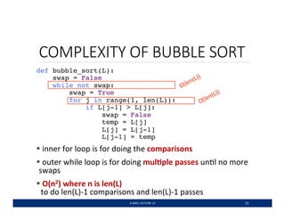 Searching/Sorting algorithms | PPT