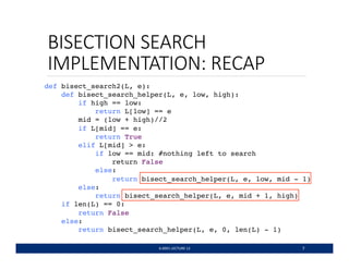 Searching/Sorting algorithms | PPT