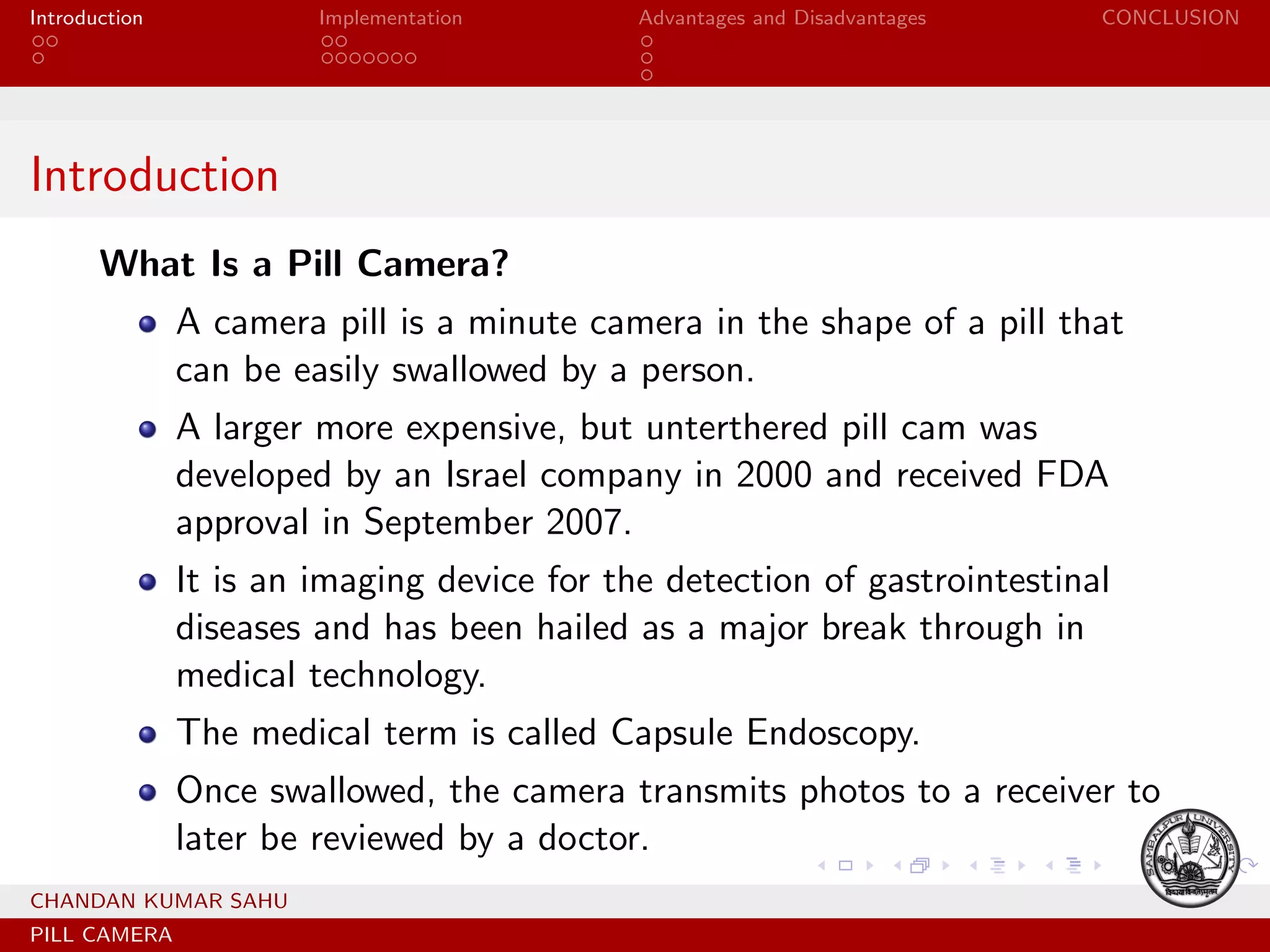 PILL CAMERA | PDF