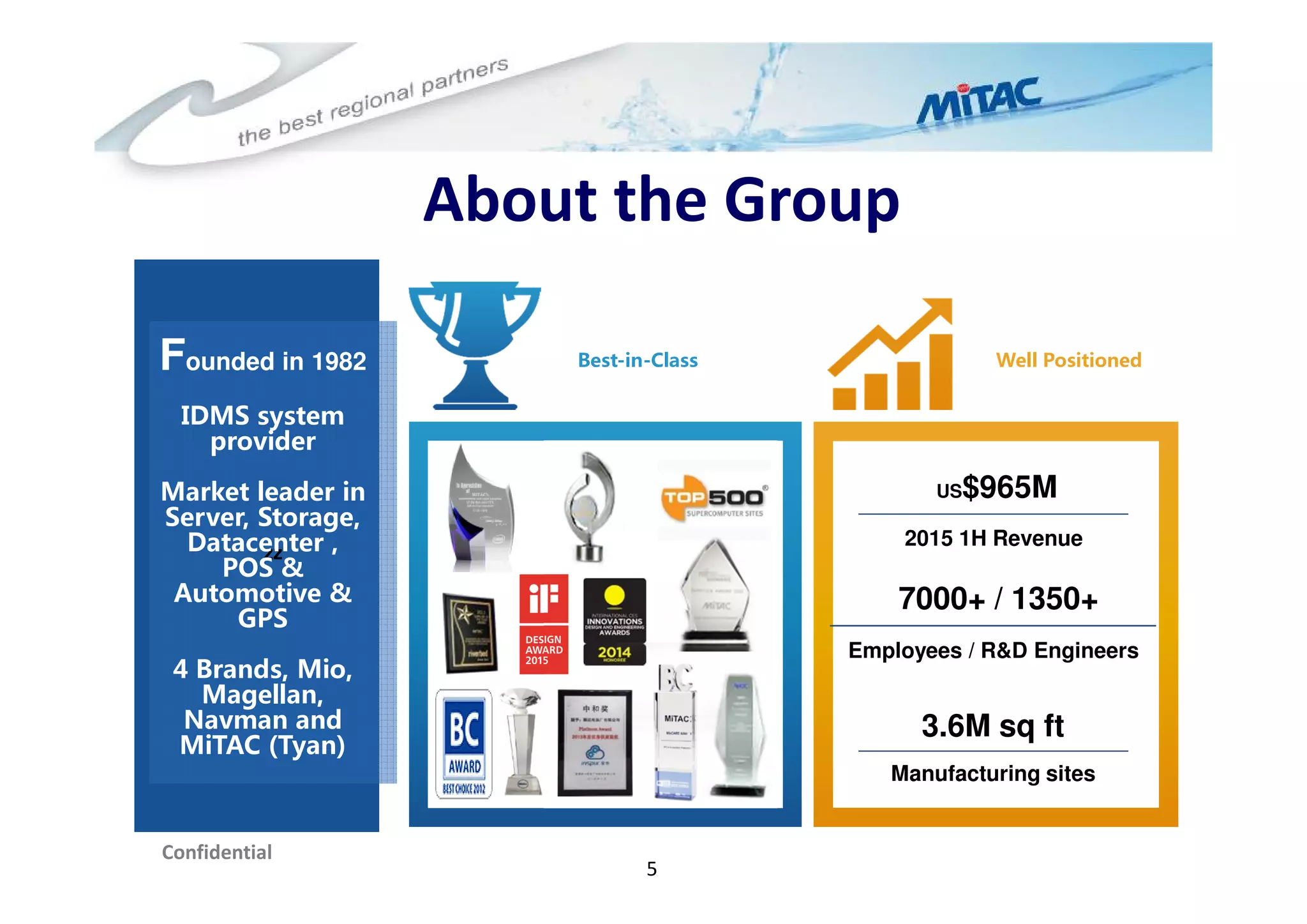 MiTAC holdings corp group introduction | PPT