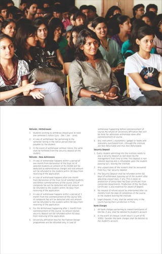 Mit admission brochure-2013-14 | PDF
