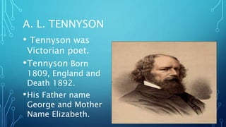 Tennyson and Browning | PPTX