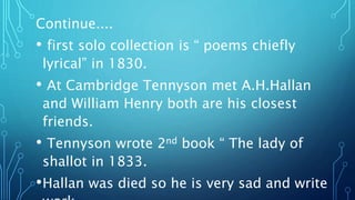 Tennyson and Browning | PPT