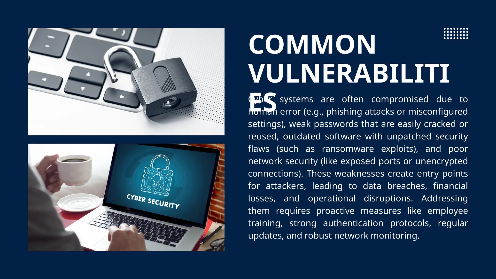 ppt on cybersecurity and why its necessary | PPTX