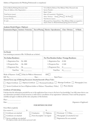 Mit application | PDF