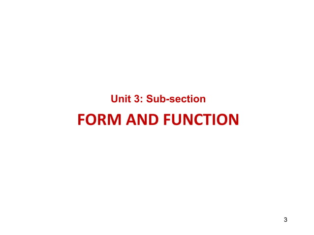 _Forms and Function_ | PPT