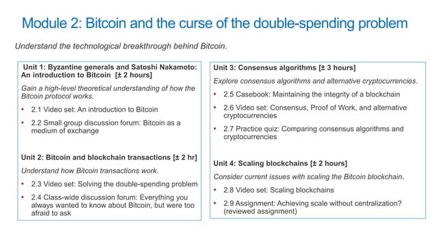 MIT Blockchain Class - Intro and Overview | PPTX
