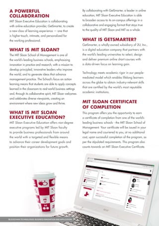 Mit blockchain technologies_online_short_program_brochure | PDF