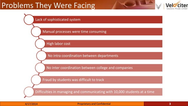 Velociter Case Studies (MIT Placement Solution) | PPT