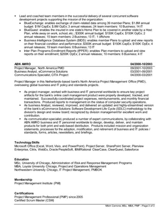 Mitch cerrone resume | DOCX