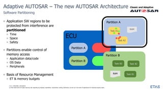 Adaptive AUTOSAR - The New AUTOSAR Architecture | PDF