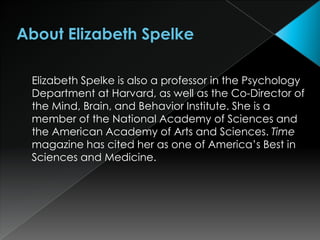 Overview of "The Science of Gender and Science" - the Pinker/Spelke ...