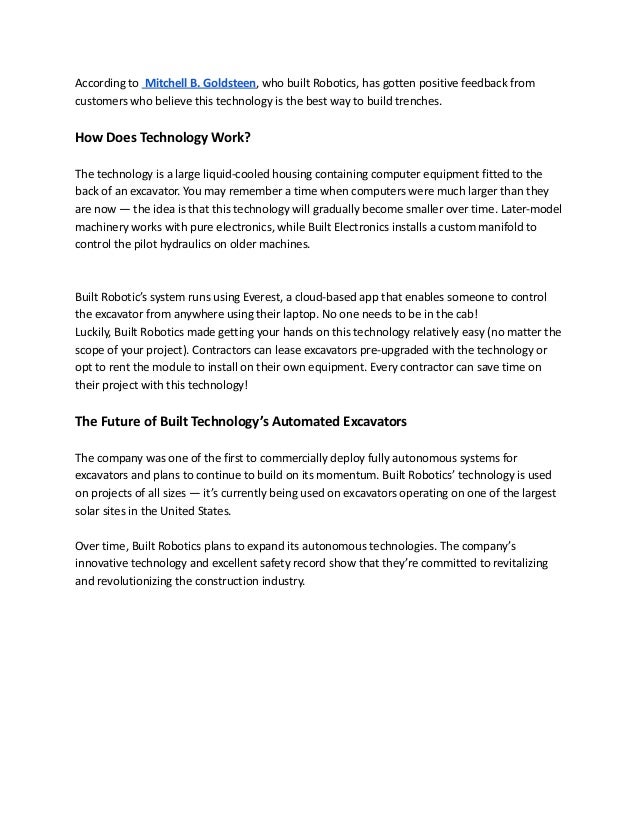 Mitchell B. Goldsteen – Built Robotics Revolutionizes the Construction.pdf