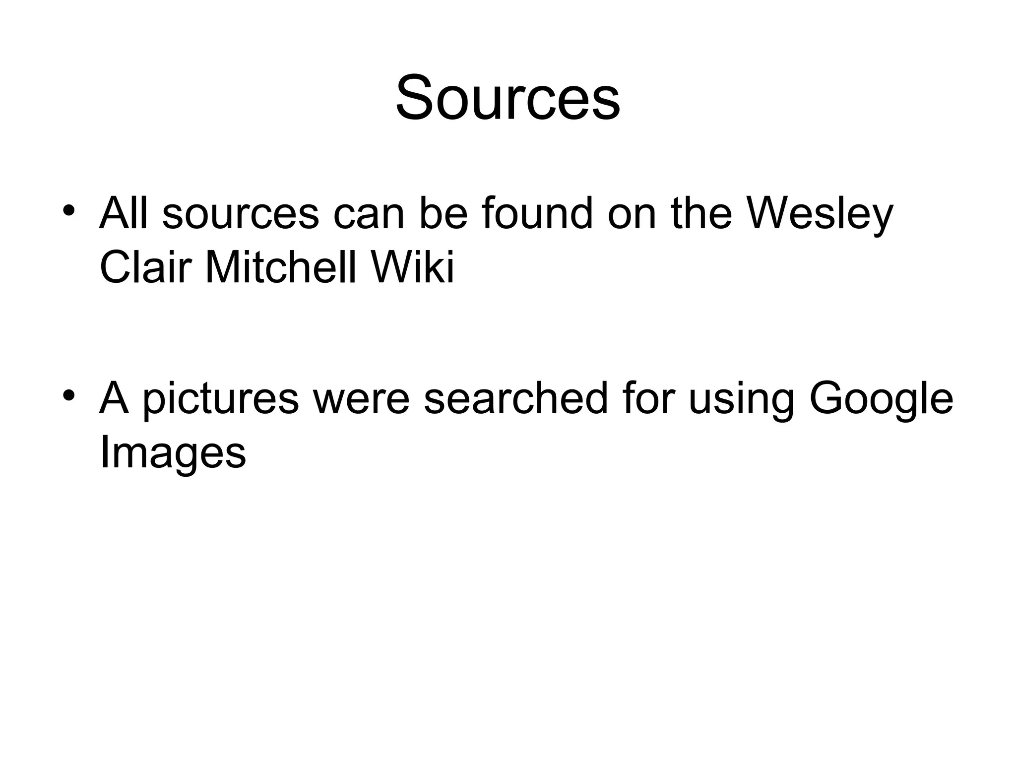 Mitchell Presentation Ppt