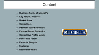 Mitchell's competitive analysis | PPTX