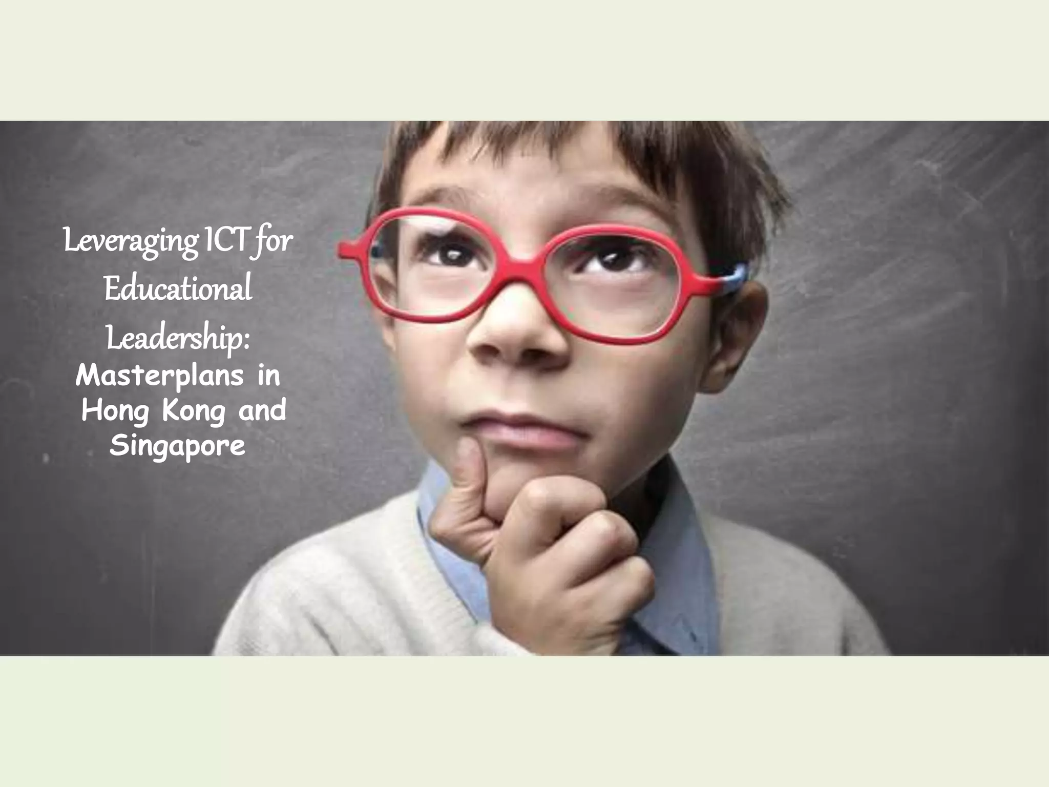 ICT masterplans of Singapore and Hong Kong | PPTX