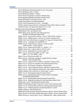 Mitel 5000 error logs - DENWA's guide | PDF