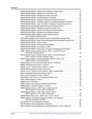 Mitel 5000 error logs - DENWA's guide | PDF