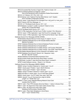 Mitel 5000 error logs - DENWA's guide | PDF