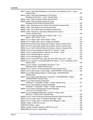 Mitel 5000 error logs - DENWA's guide | PDF