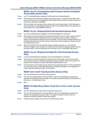 Mitel 5000 error logs - DENWA's guide | PDF