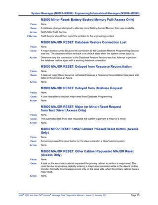 Mitel 5000 error logs - DENWA's guide | PDF