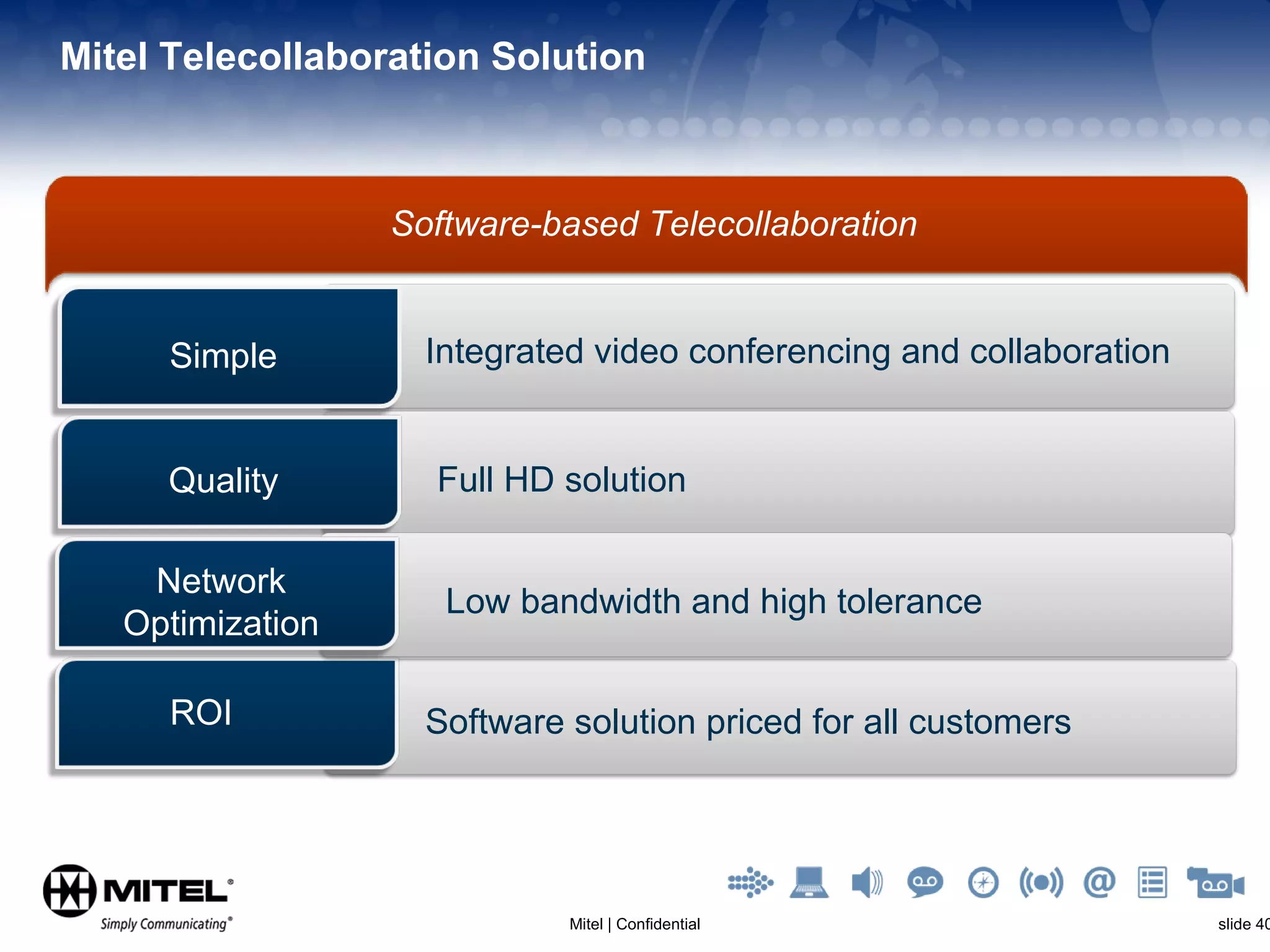 Mitel corp presentation | PPT