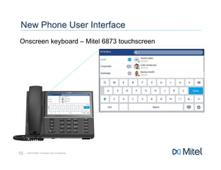 Webinar Mitel SIP Phones y presentación Mitel 6873 | PPT