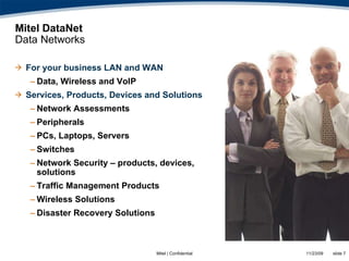 Mitel - Unique In The Industry | PPT | Computing | Technology & Computing