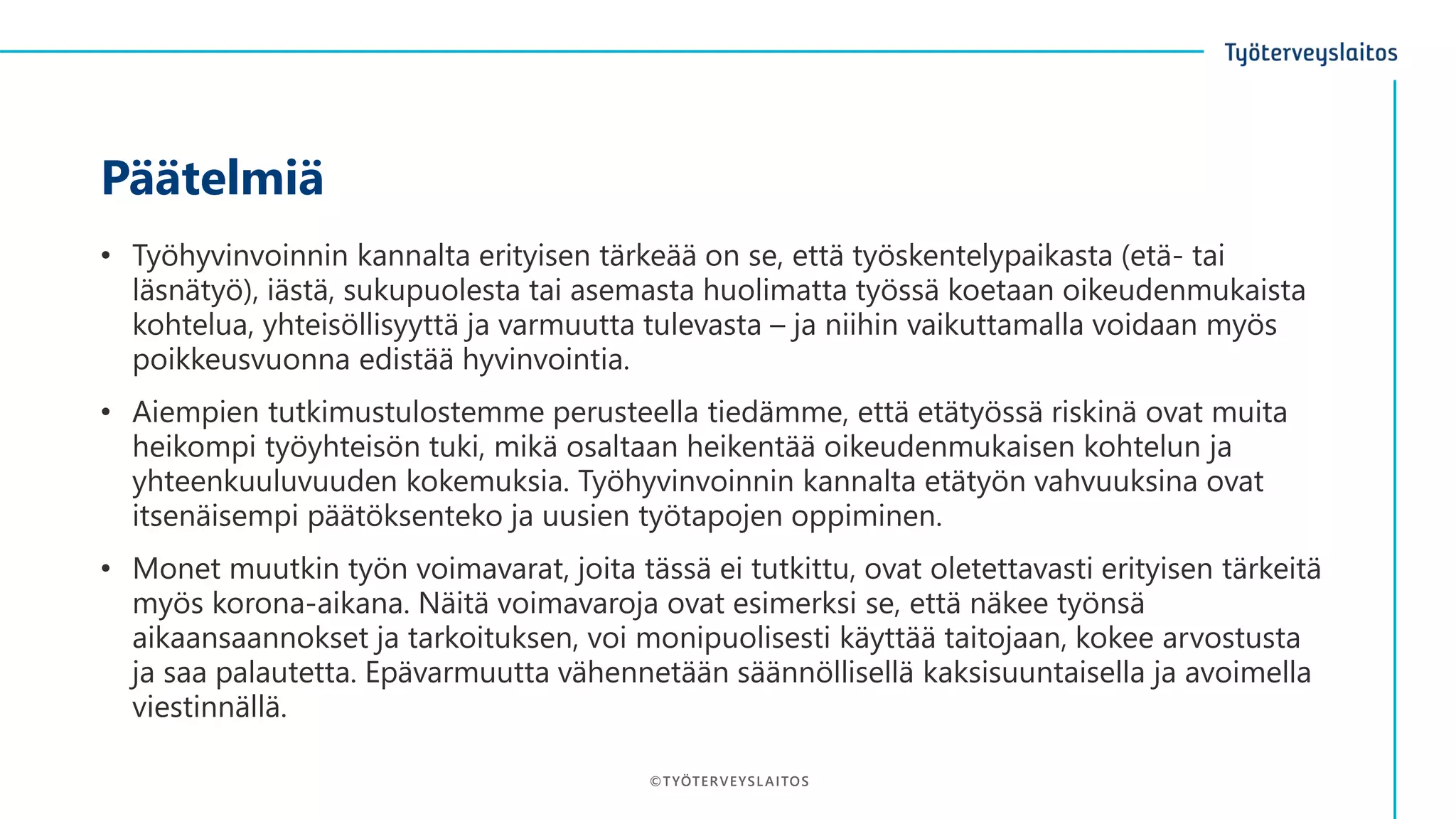 Miten Suomi voi? 26.11.2020