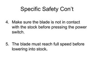 Miter saw safety | PPT