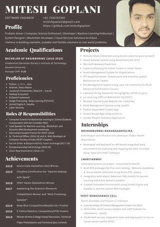 Mitesh goplani | PDF