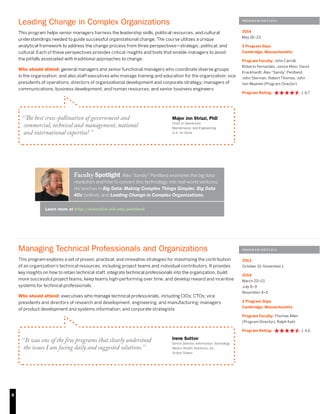 Mit executive education program | PDF